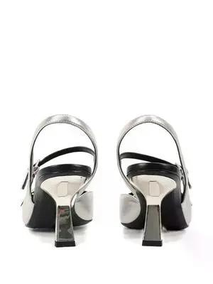 Karl Lagerfeld Buckle-detail Slingback Pumps