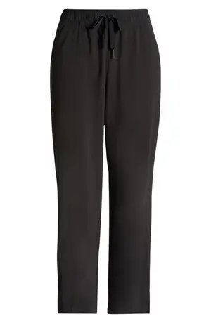 FREE FLY Breeze Drift Drawstring Crop Pants - Black
