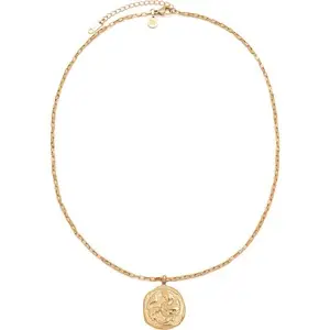 PETIT MOMENTS Horoscope Charm Pendant Necklace - Goldquarius