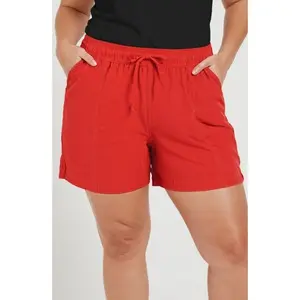CALYPSA 4" Board Shorts - Red