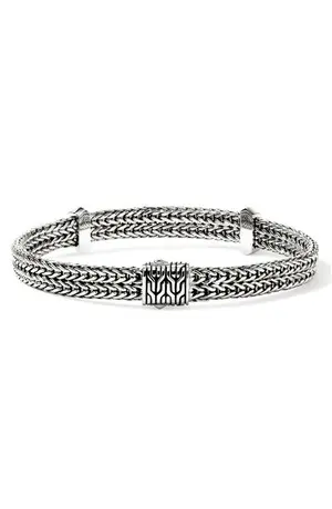 John Hardy Sterling Icon Link Station Bracelet