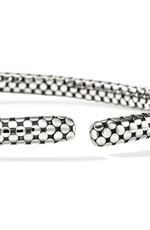 John Hardy Dot Coil Choker Necklace - Silver