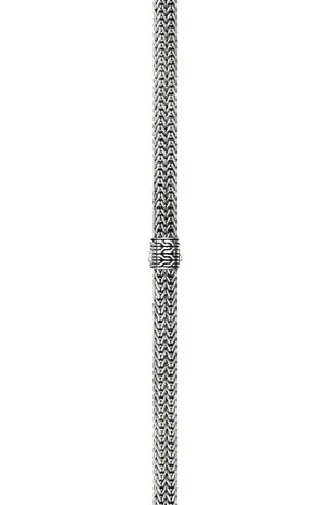John Hardy Icon Link Pavé Diamond Necklace - Silver