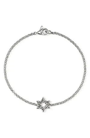John Hardy Jh Essential Star Of David Bracelet - Silver