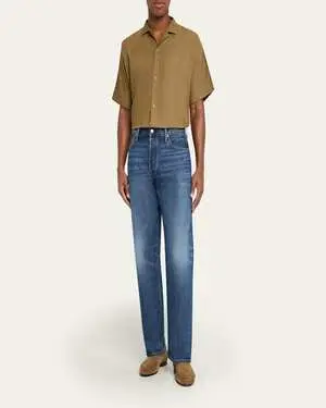THE SEVEN CONTINENTS Relaxed-fit Straight Leg Jeans