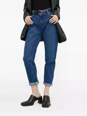 G-star Raw Logo-patch Cuffed Jeans