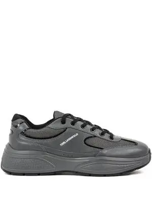 Karl Lagerfeld Mesh-panelled Chunky Sneakers - Grey