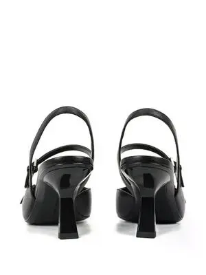 Karl Lagerfeld Slingback Buckle Pumps