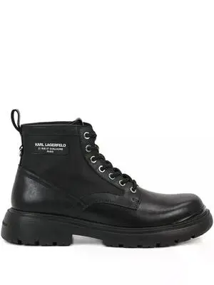 Karl Lagerfeld Lace Up Boots For Men