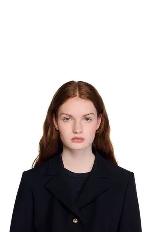Sandro Tailored Belted Jacket