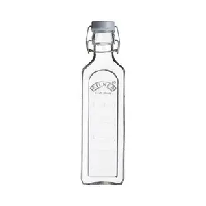 KILNER Swing Top Glass Bottle - Clear
