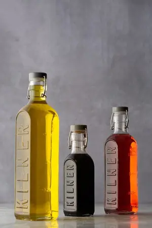 KILNER Swing Top Glass Bottle