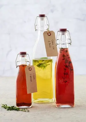 KILNER Swing Top Glass Bottle