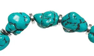 OSSA Gemstone Wrist Strap - Turquoise