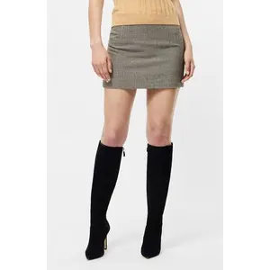 French Connection Houndstooth Mini Skirt