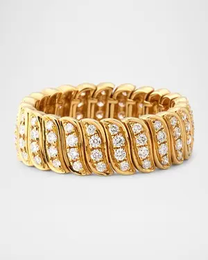 ANITA KO 18k Diamond Zoe Ring - Yellow Gold