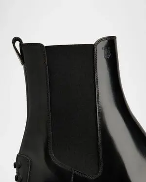 TOD & APOS;S Janeiro Gomma Leather Chelsea Boots