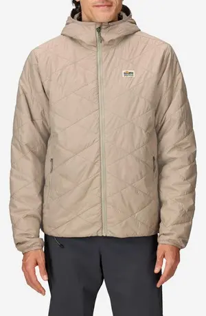 MARMOT Onward Water Repellent Insulated Hooded Jacket - Shale