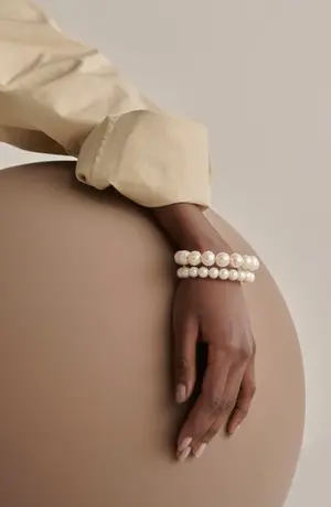 Completedworks Freshwater Pearl Double Bracelet