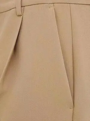 BRUUNS BAZAAR Pleated High-waisted Trousers