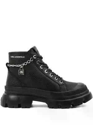 Karl Lagerfeld Combat Boots For Women