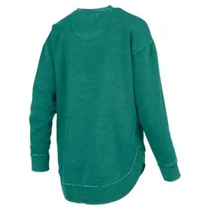 PRESSBOX Michigan State Spartans Westin Poncho V-neck Pullover Sweatshirt