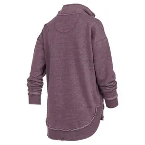 PRESSBOX Texas A&m Aggies Northfork Sojourn Poncho Quarter-zip Sweatshirt