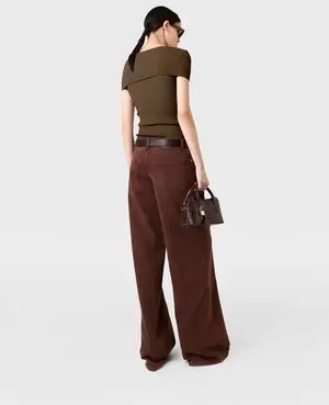 Stella McCartney Off-shoulder Top - Olive