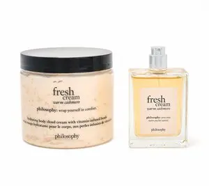 PHILOSOPHY Warm Cashmere Body Cloud Cream 16oz & Edt Spray 2oz - One-color