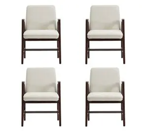 MANHATTAN COMFORT Stella Dining Armchair Set F 4 - One-color