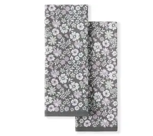 MARTHA STEWART Ditsy Floral Kitchen Towel 2 Pac K Set - One-color