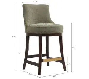 MANHATTAN COMFORT Lucia Counter Stool