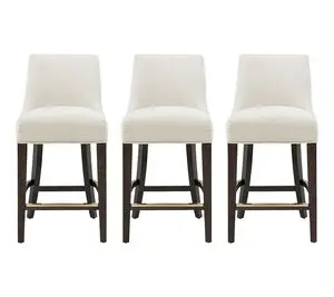 MANHATTAN COMFORT Beever Counter Stool Set Of 3 - One-color