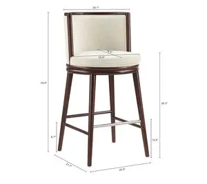 MANHATTAN COMFORT Evalyn Barstool Set Of 3