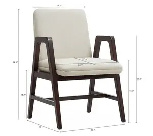 MANHATTAN COMFORT Stella Dining Armchair