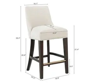 MANHATTAN COMFORT Beever Counter Stool
