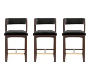 MANHATTAN COMFORT Patricia Counter Stool Set F 3 - One-color