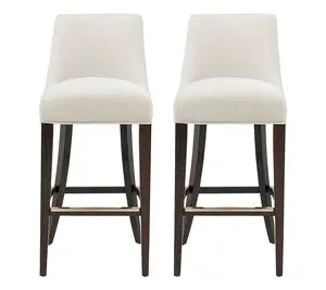 MANHATTAN COMFORT Beever Barstool Set Of 2 - One-color