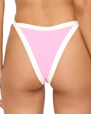 L*Space Mackenzie Bitsy Bikini Bottom - Pink Sugar/cream