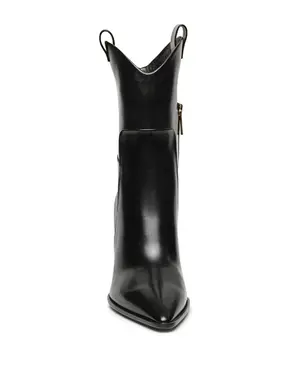 Santoni Leather Ankle Boot