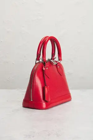 LOUIS VUITTON Epi Alma Bb Handbag