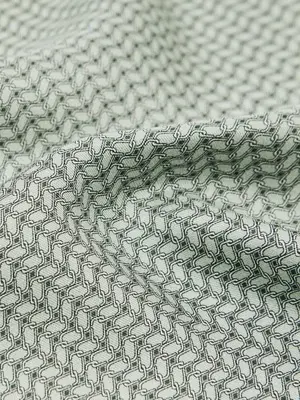 REISS Ottavio Geo Chain Detail Pocket Square