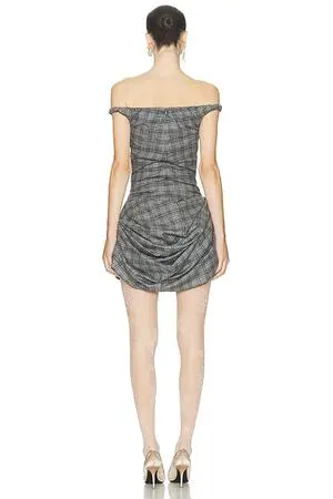 Magda Butrym Gathered Mini Dress