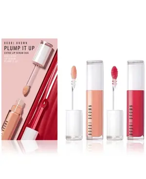 Bobbi Brown 2-pc. Plump It Up Extra Lip Serum Set - Bare Honey: A Milky Warm Pinkbare Raspbe