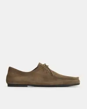 Everlane Day Leather Lace-up Shoe - Farro
