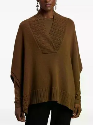 Ralph Lauren Cashmere-blend Cape Top
