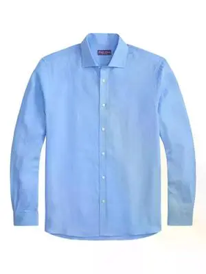 Ralph Lauren Long-sleeve Button-up Shirt Blue