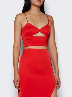 David Koma Cutout Detail Cami Top