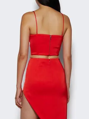David Koma Cutout Detail Cami Top