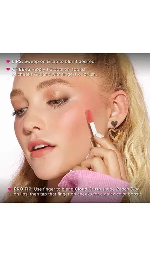 TOO FACED Cloud Crush Whipped Lip & Cheek Color - Peach Blur